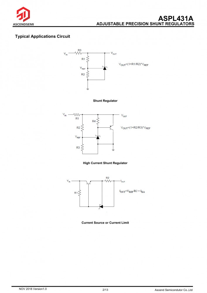 ASPL431A datasheet page 2