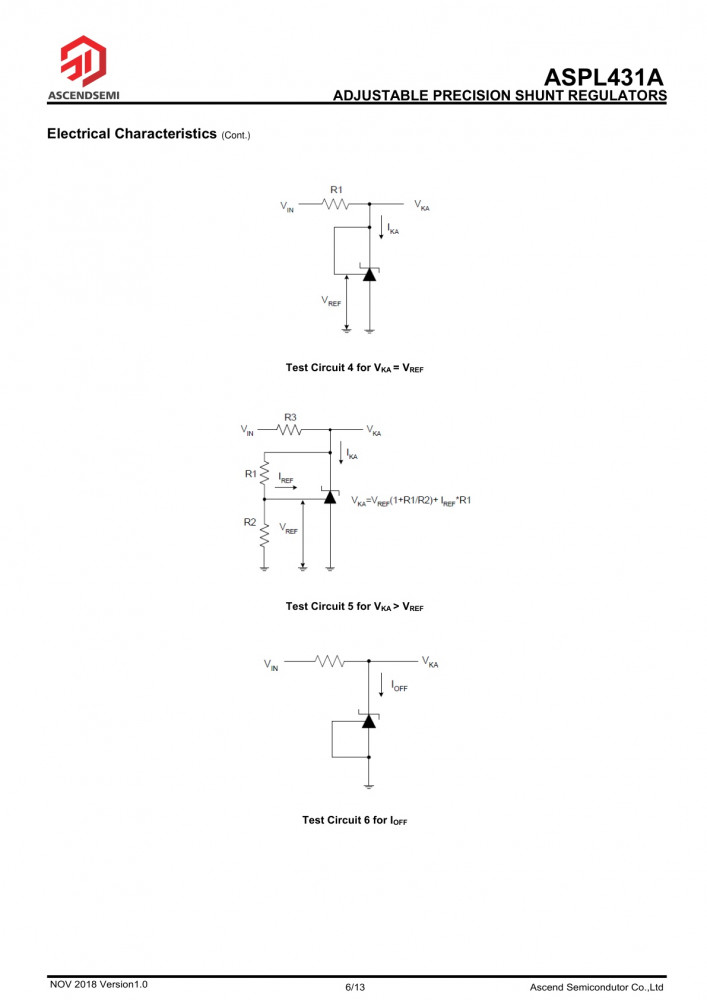 ASPL431A datasheet page 6