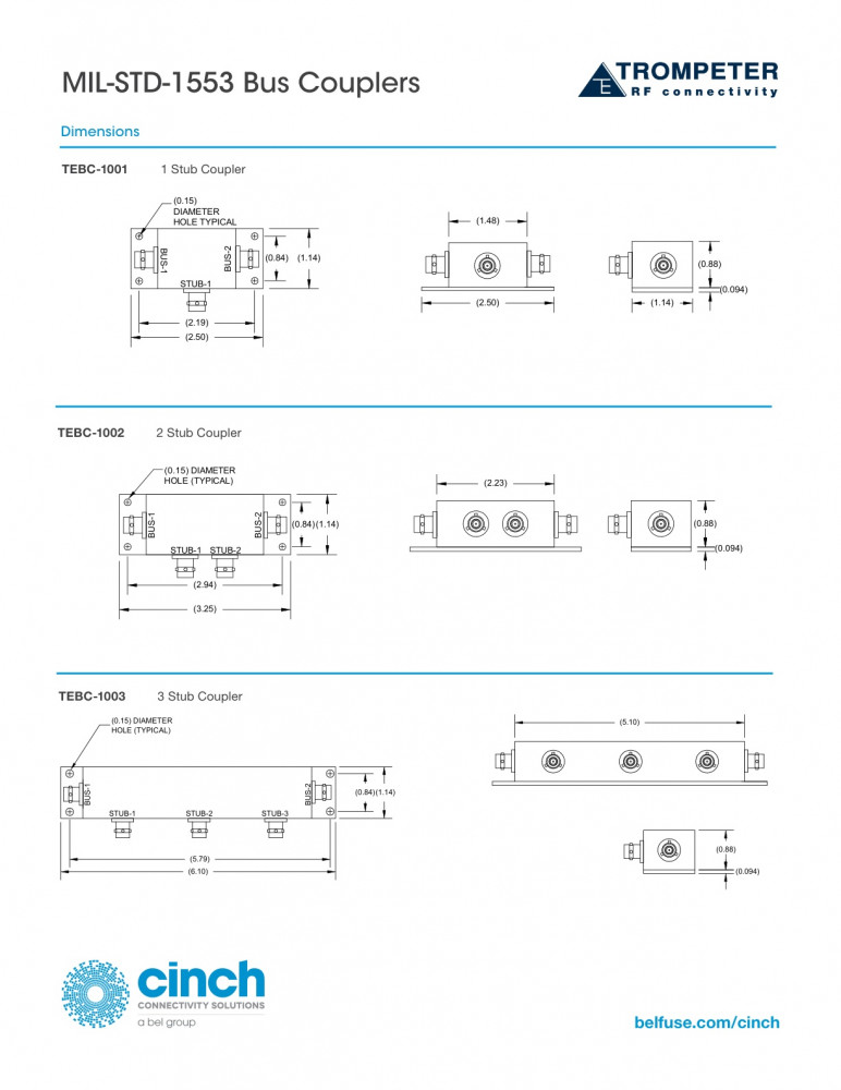 TEBC-1003-LF product documentation page 3