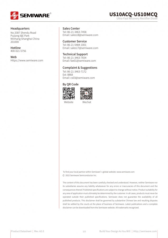 US10BCQ datasheet page 5