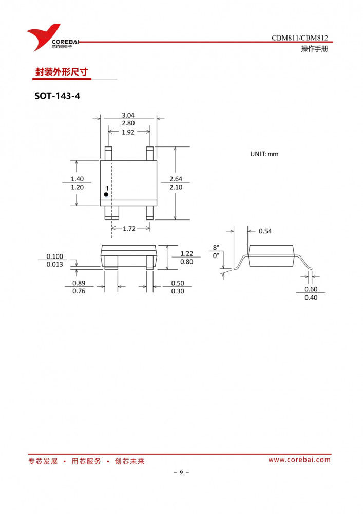 CBM812TST4 datasheet page 9