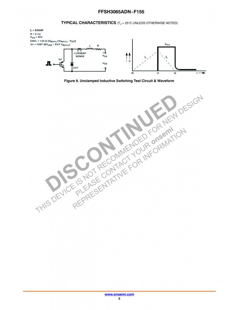 FFSH3065ADN-F155 datasheet page 5