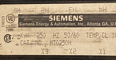 SIEMENS MT0250H Power Transformer Chip for sale