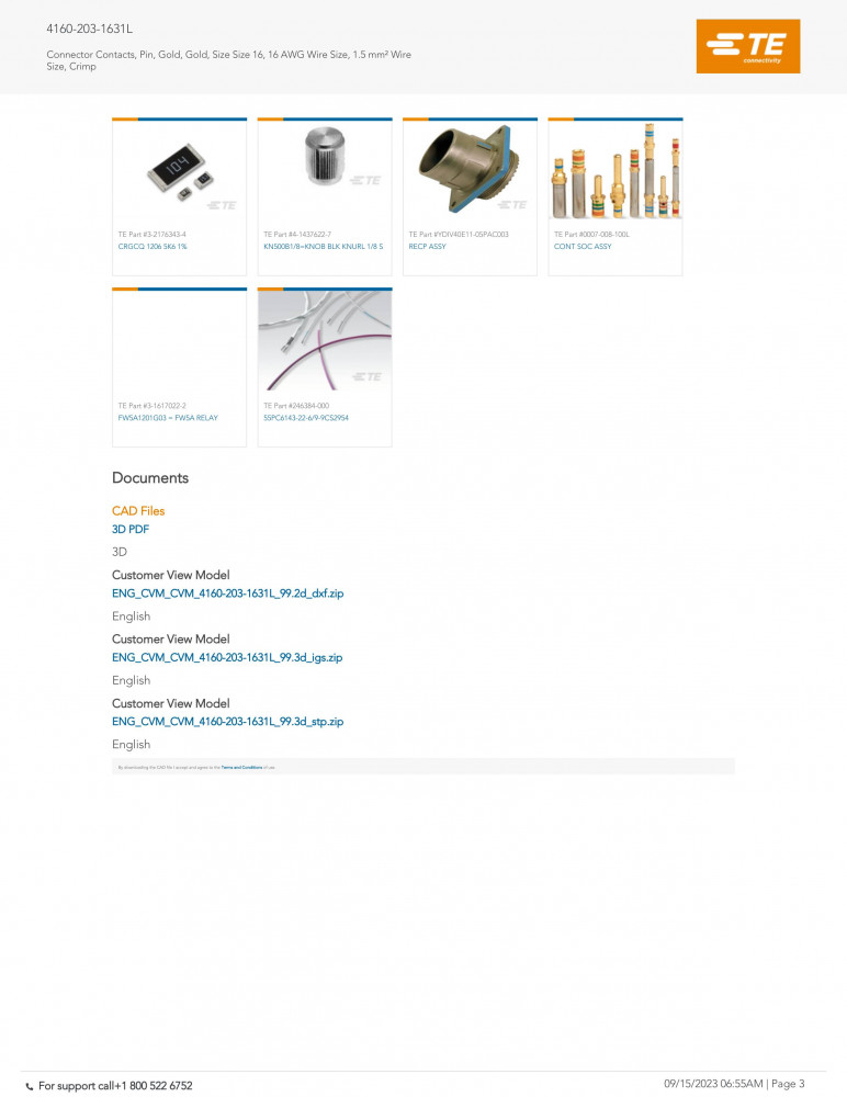 M39029/17-172 technical document page 3
