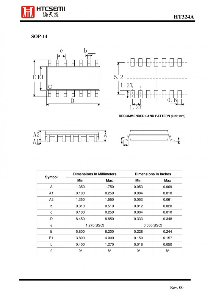 HT324ARZ datasheet page 5