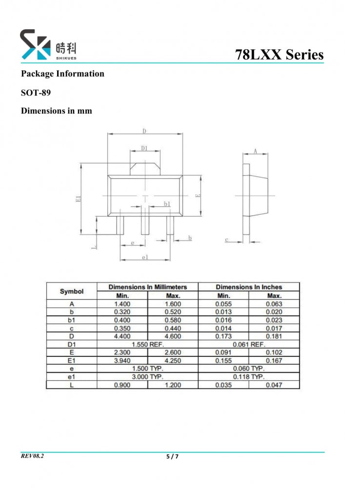 78L15 datasheet page 5