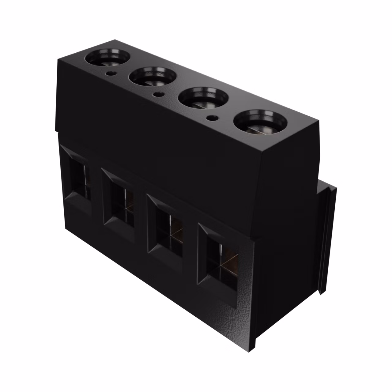 5.08mm Pitch Horizontal Fixed Mount PCB Terminal Block, 4 Circuits for sale