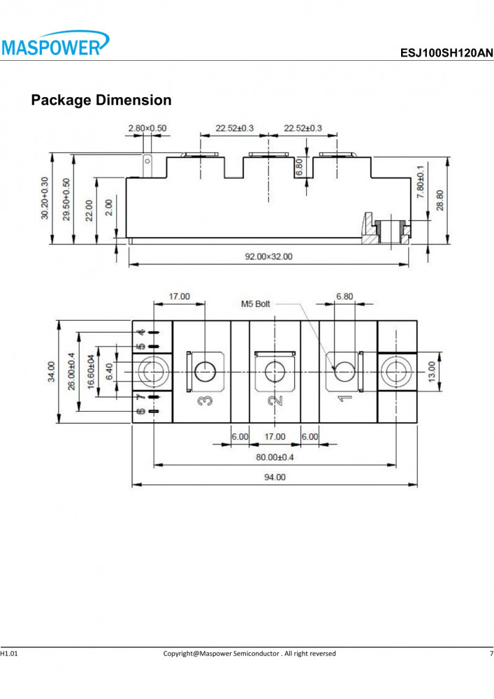 ESJ100SH120AN datasheet page 7