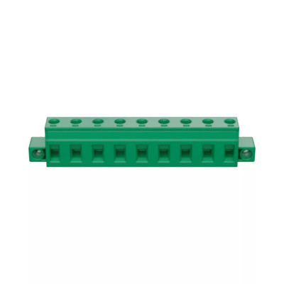 7.62mm Pitch Eurostyle Horizontal Plug, with Retention Screws, 9 Circuits for sale