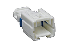 NSCC Pin Connector, Unsealed, 2.8mm, 5.00mm Pitch, 2 Circuits, White for sale