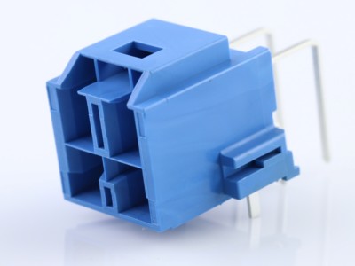 CP-6.5 Header, 6.50mm Pitch, Dual Row, Right-Angle, Polarized, Through Hole, Tape and Reel Packaging, 2 Circuits, Natural