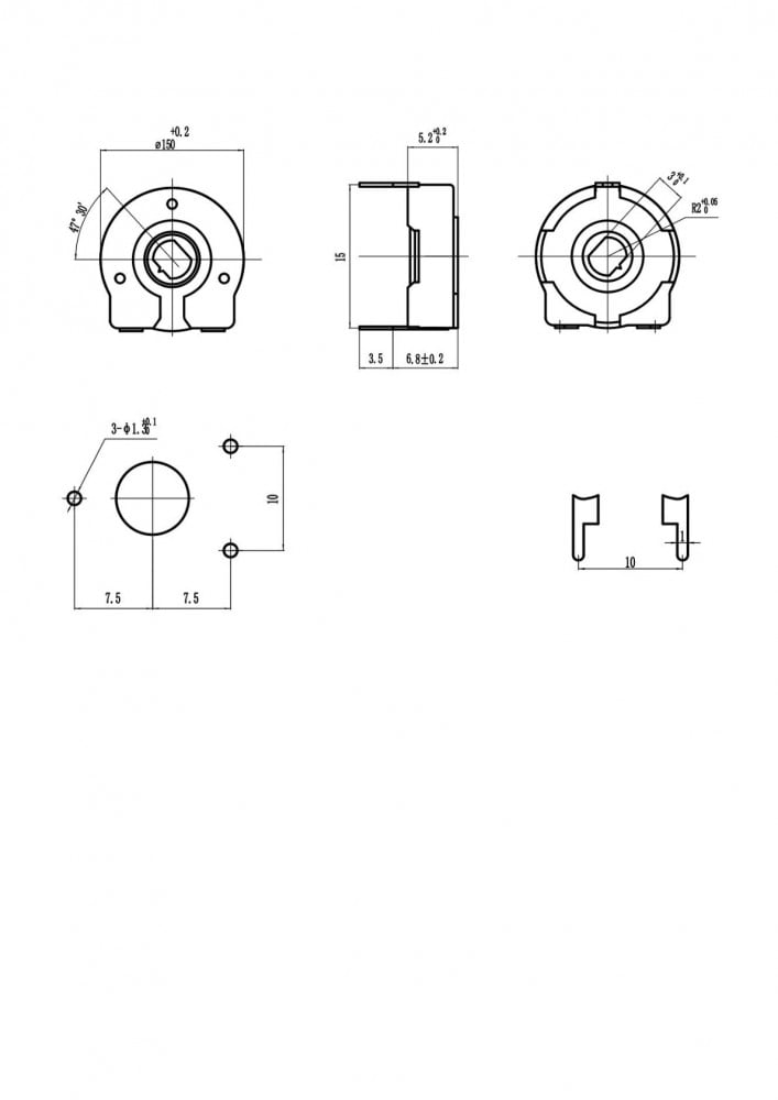 BOCHEN PT15-N-V technical document page 1