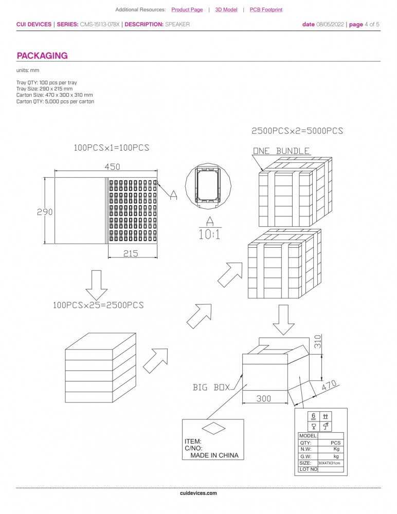 CMS-15113-078SP datasheet page 4