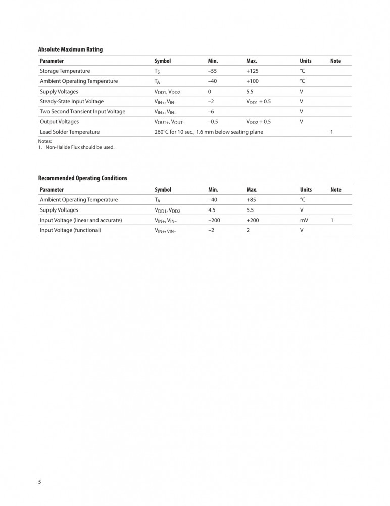 ACPL-C784 datasheet page 5