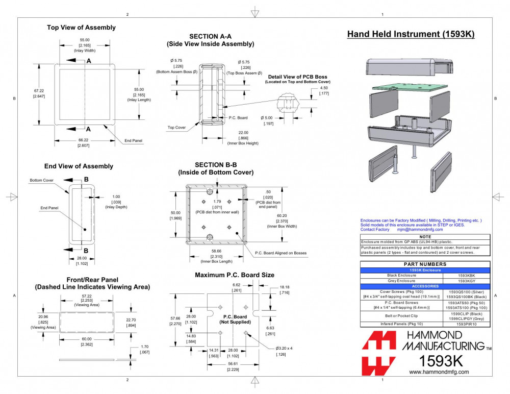 KIT-1593K-BK technical document page 4
