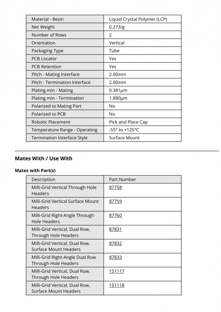 MOLEX 791099510 technical document image 3