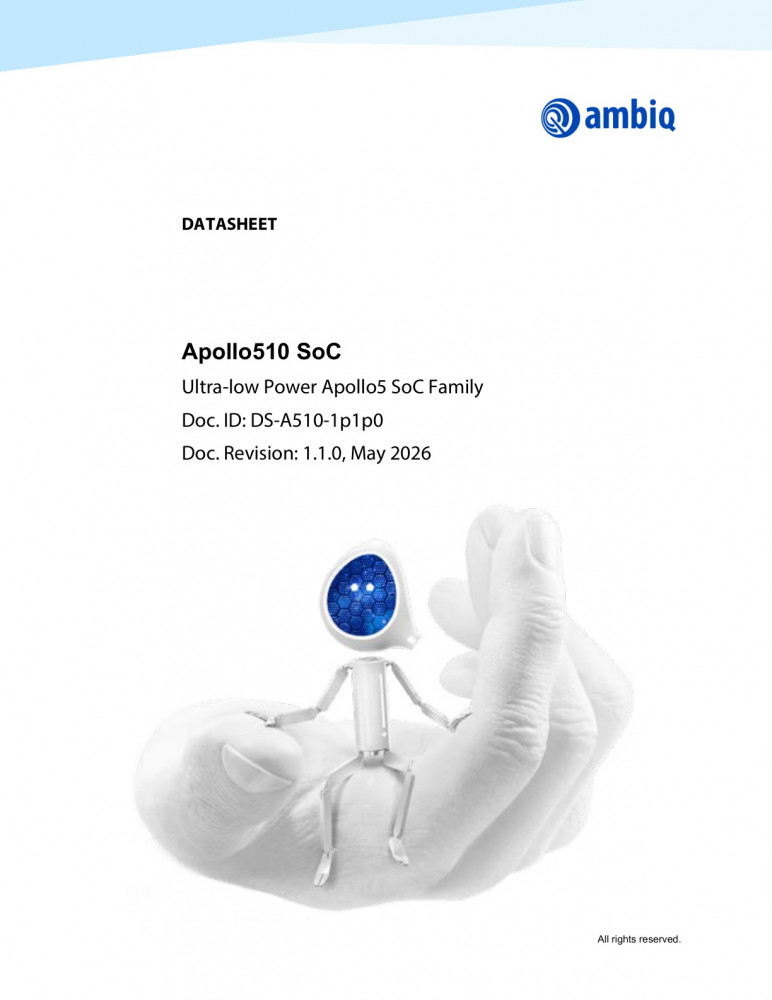Apollo510 datasheet preview 1