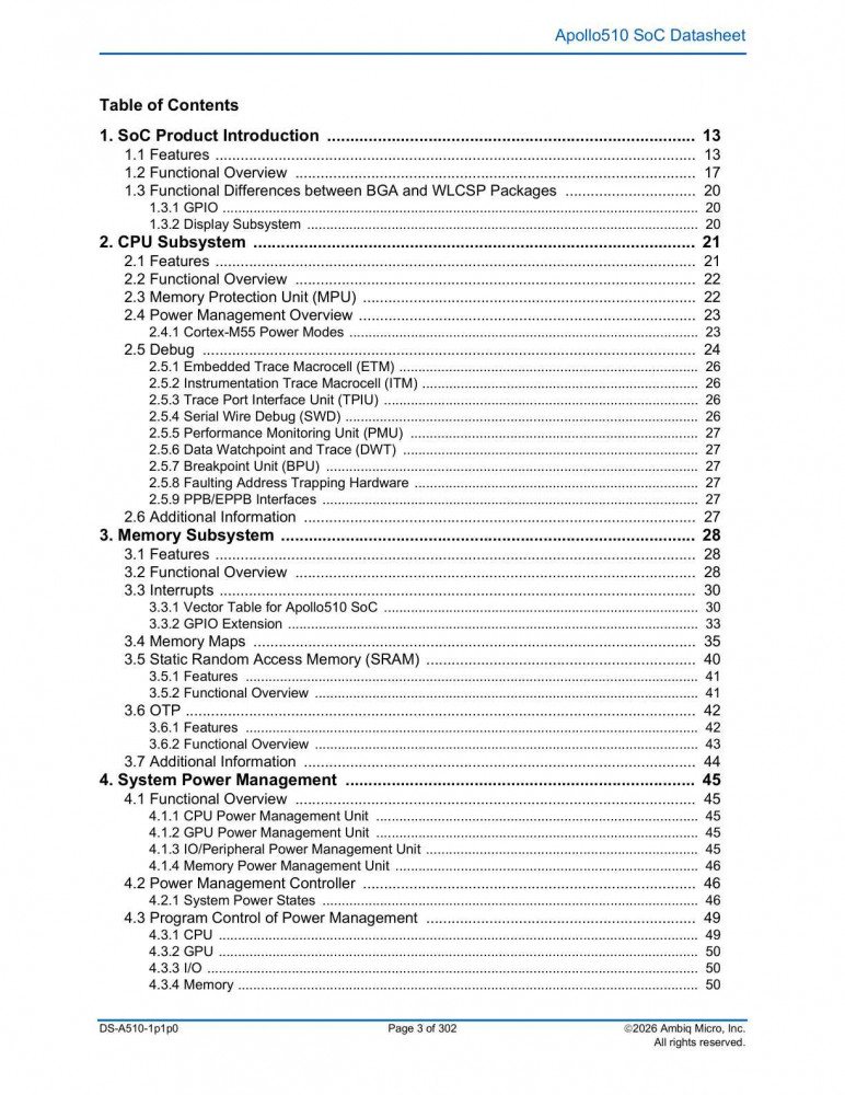 Apollo510 datasheet preview 3