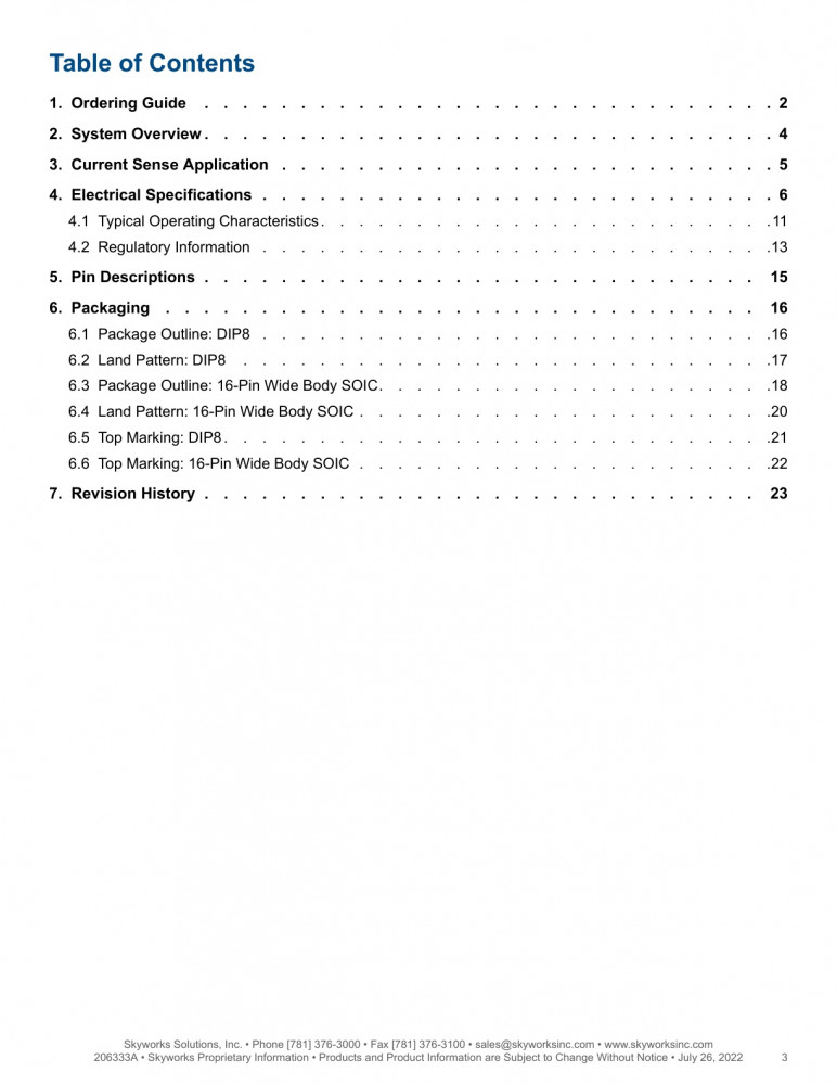 SI8920 datasheet page 3