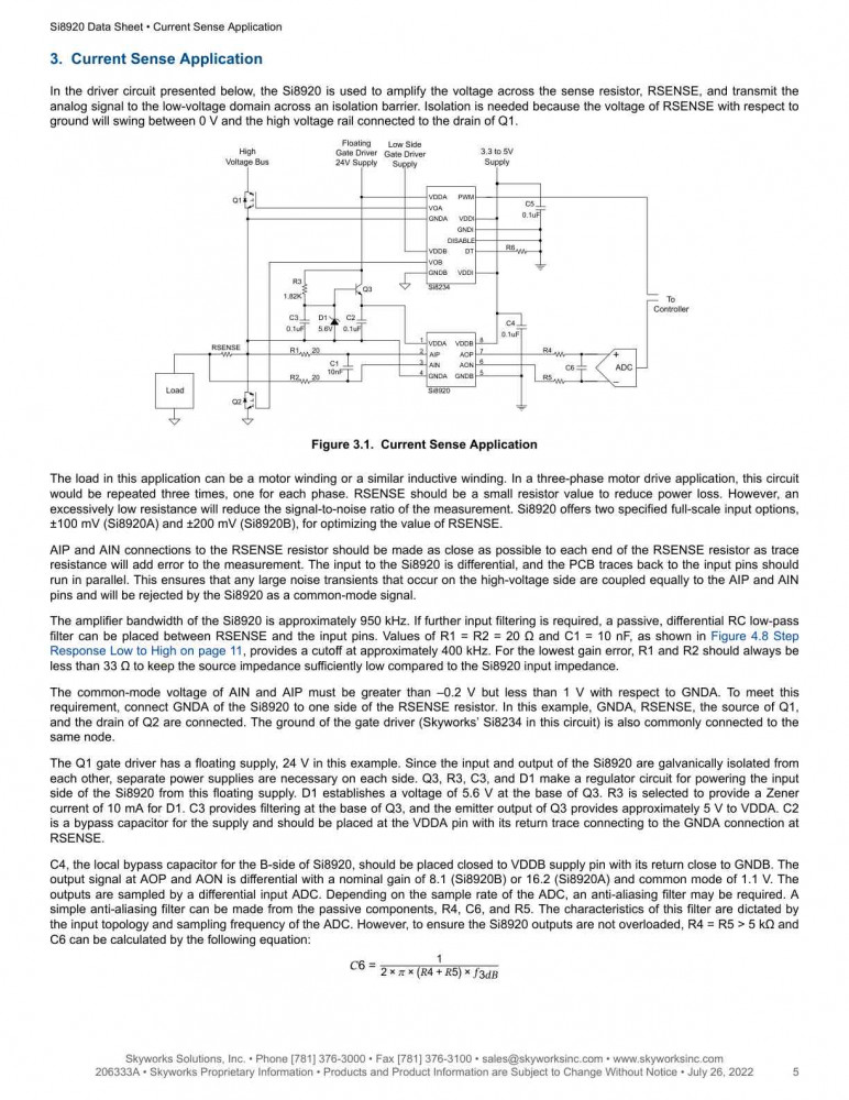 SI8920 datasheet page 5