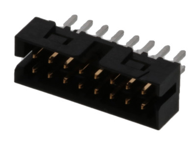 2.00mm Pitch Milli-Grid Header, Right-Angle, Through Hole, 42 Circuits, 0.38µm Gold (Au) Plating, Mating Pin Length 4.00mm, Tail Length 2.60mm, Tray, Lead-Free