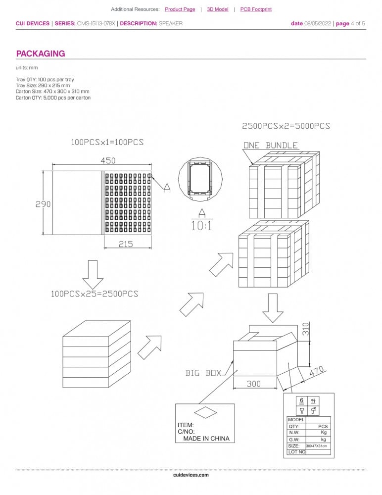CMS-151135-078SP technical document page 4