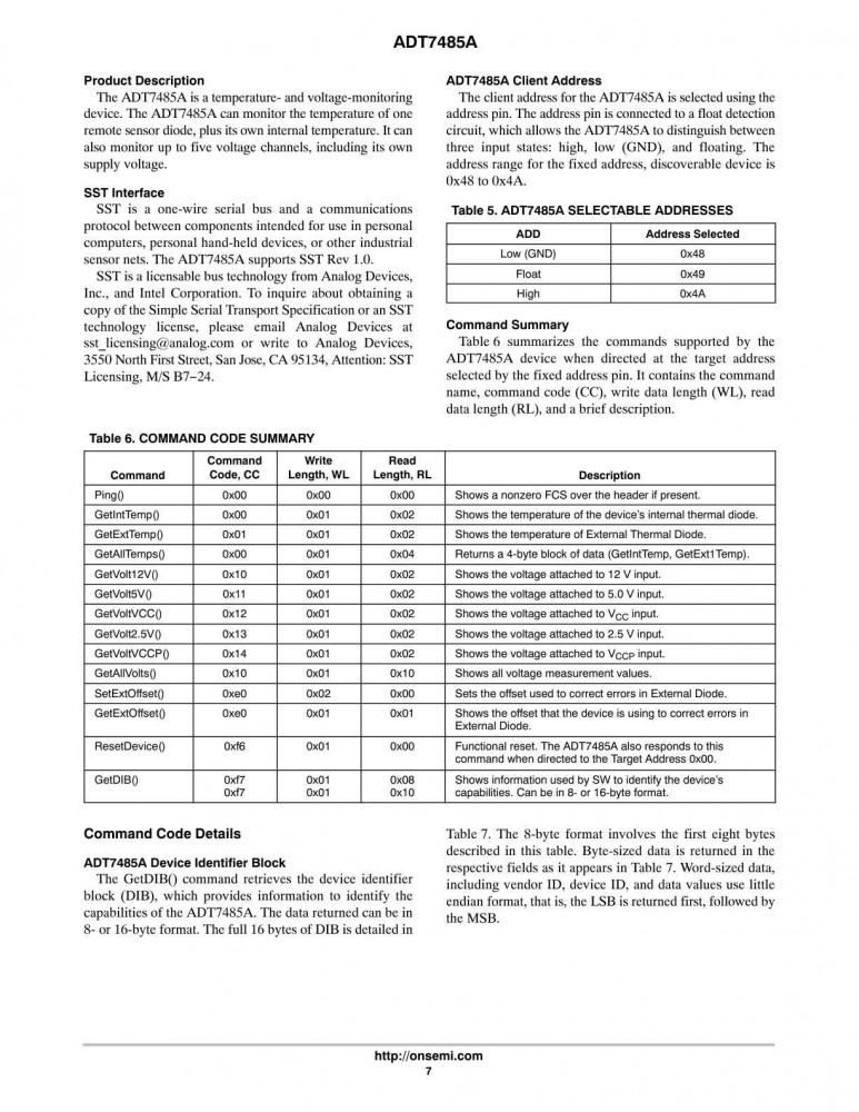 ADT7485A datasheet page 8