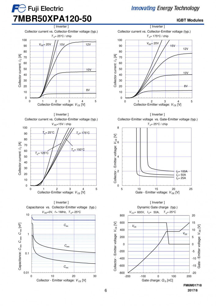 7MBR50XPA120-50 datasheet page 6