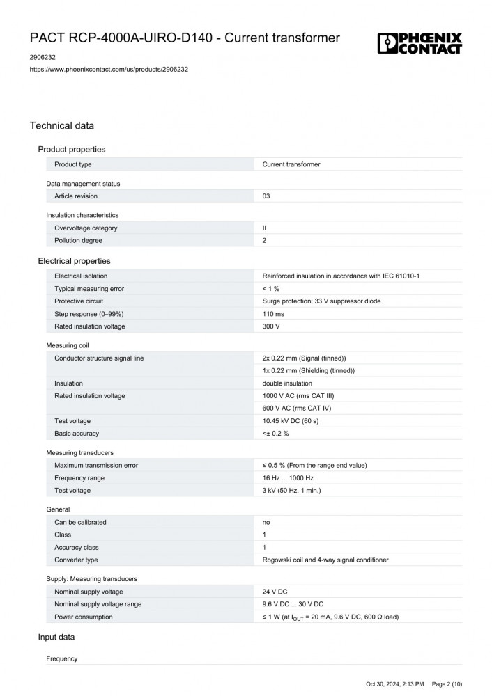Phoenix Contact 2906232 product document page 2