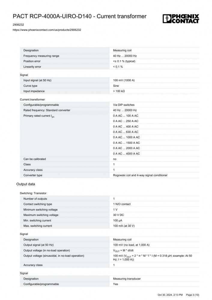Phoenix Contact 2906232 product document page 3