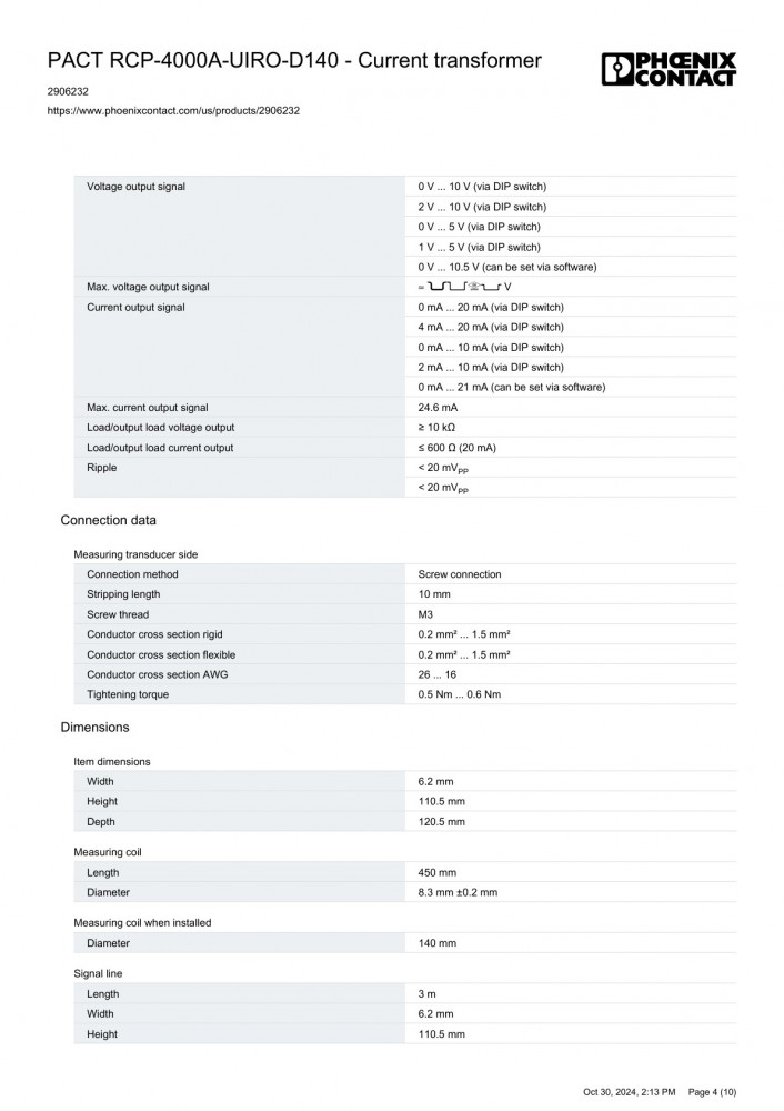 Phoenix Contact 2906232 product document page 4