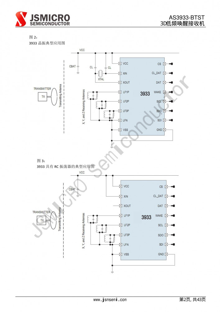AS3933 datasheet page 2