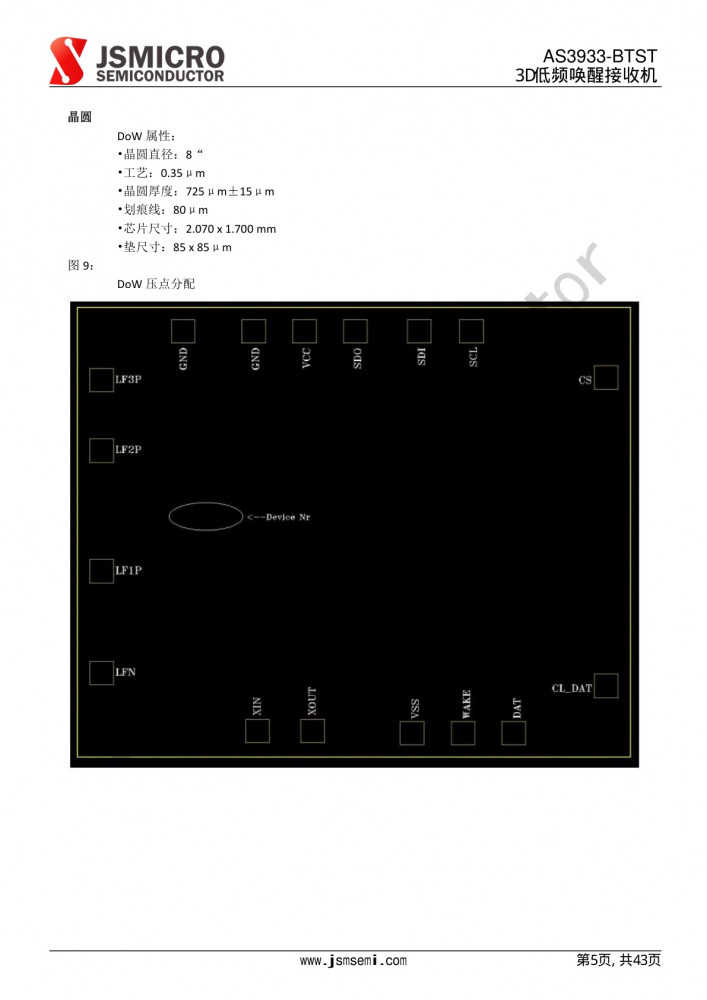 AS3933 datasheet page 5