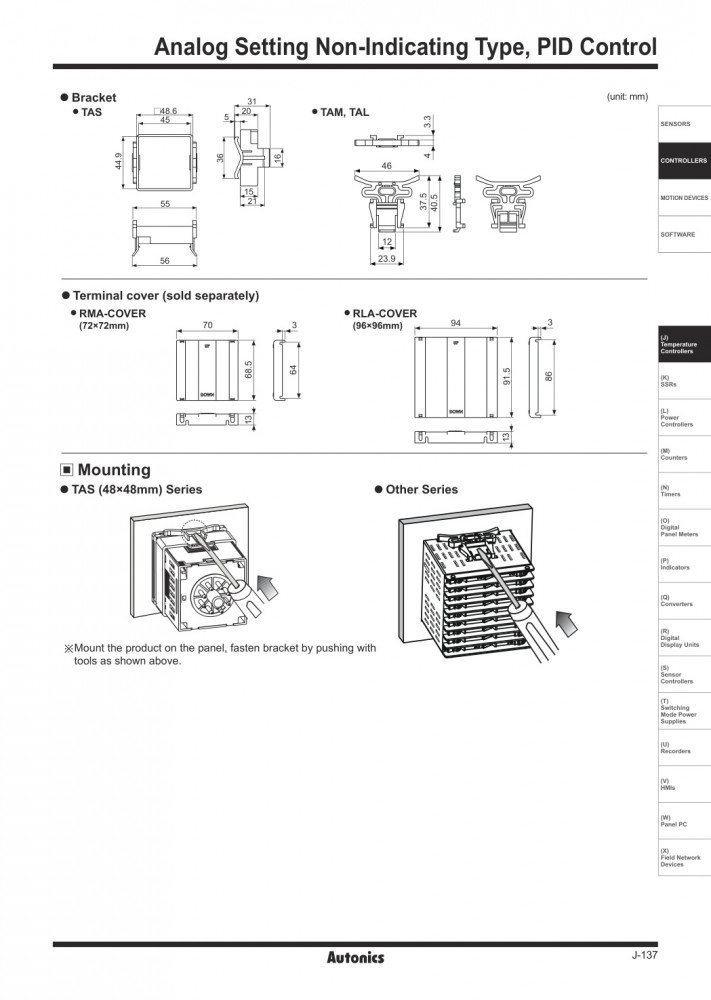 TAS series technical document page 4