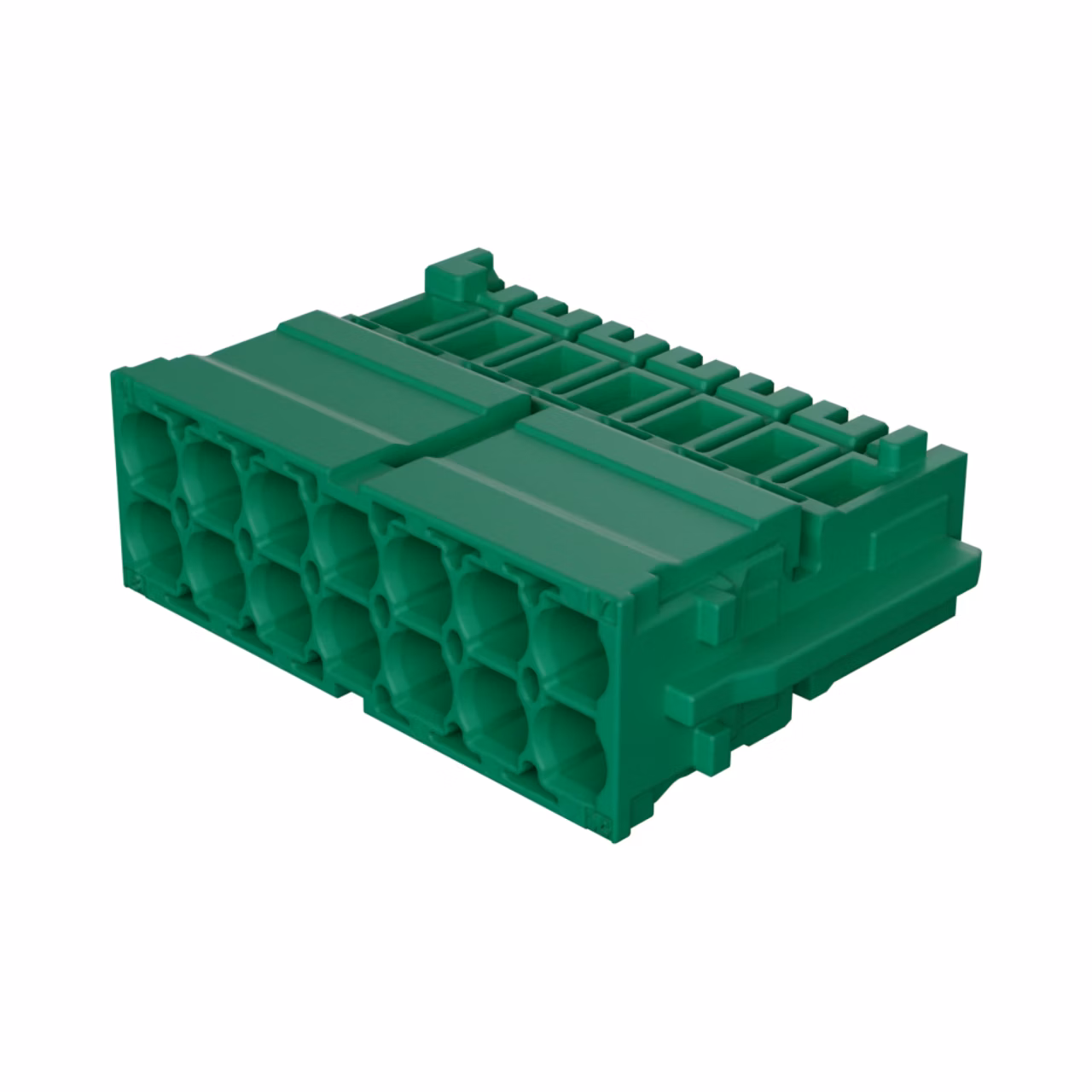 MX-DaSH 1.2 Large Terminal Receptacle Cartridge, 14 Circuits, Keying Option E, Green for sale