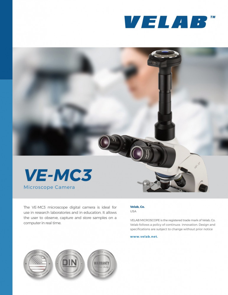VE-MC3 product documentation page 1