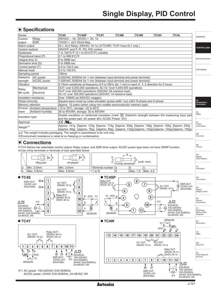 TC Series technical document page 2