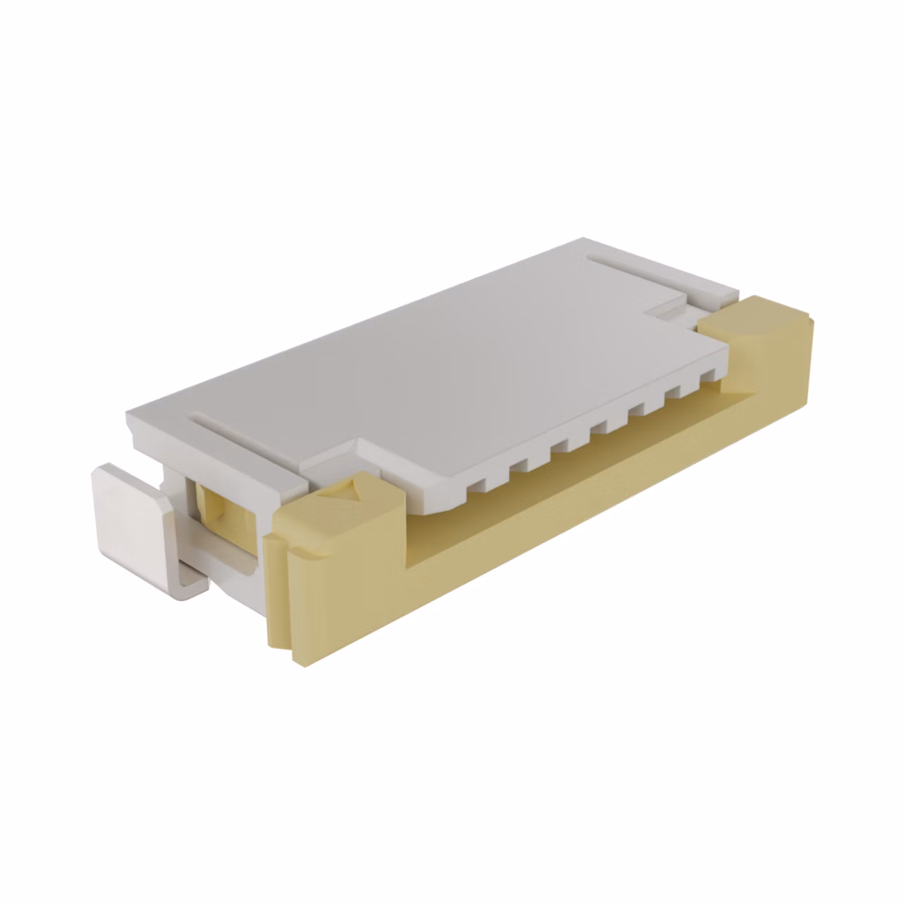 Easy-On FFC/FPC Connector, 1.00mm Pitch, Slider Series, Right-Angle, Top  Contact, 2.70mm Height, 7 Circuits, Tin-Bismuth Plating for sale