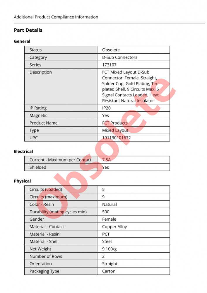 MOLEX 1731070689 drawing page 2