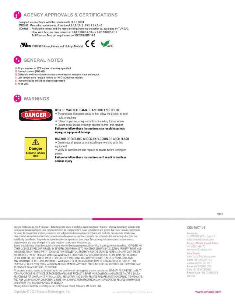 CMX60D10 datasheet page 3
