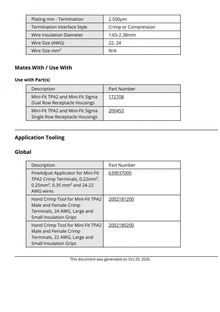 MOLEX 2214426241 technical document page 3