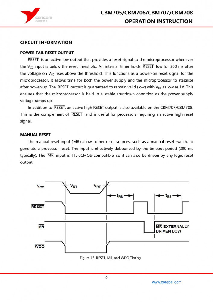 CBM706AS8 datasheet page 9