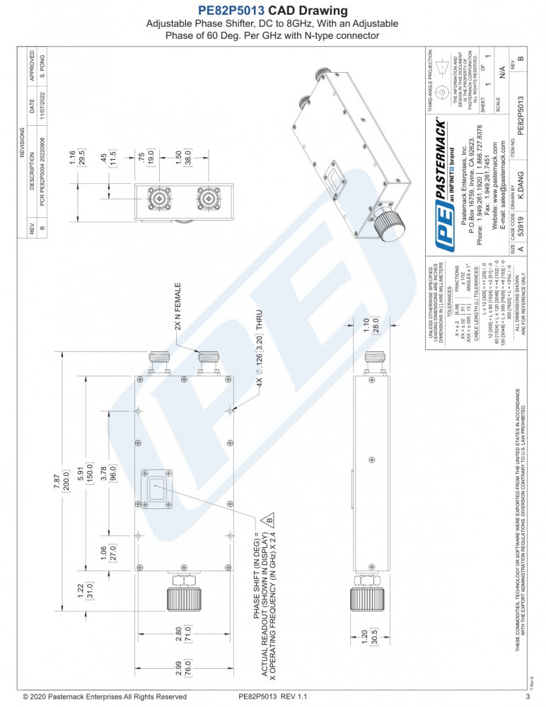 PE82P5013 technical document page 3