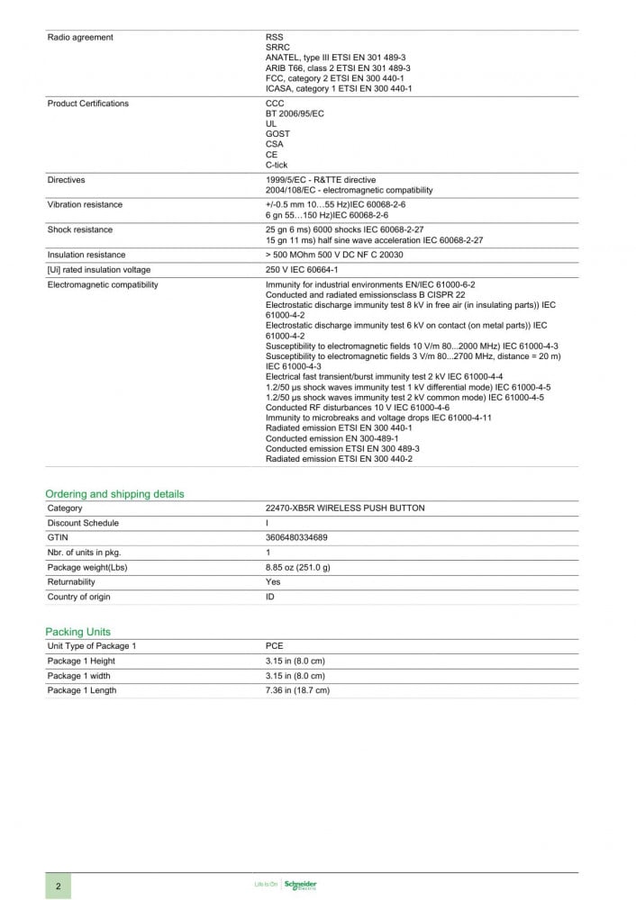 ZBRA1 technical document page 2