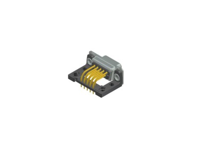 D-SUB Standard • 9-pos. • Socket • Solder pin angled .590