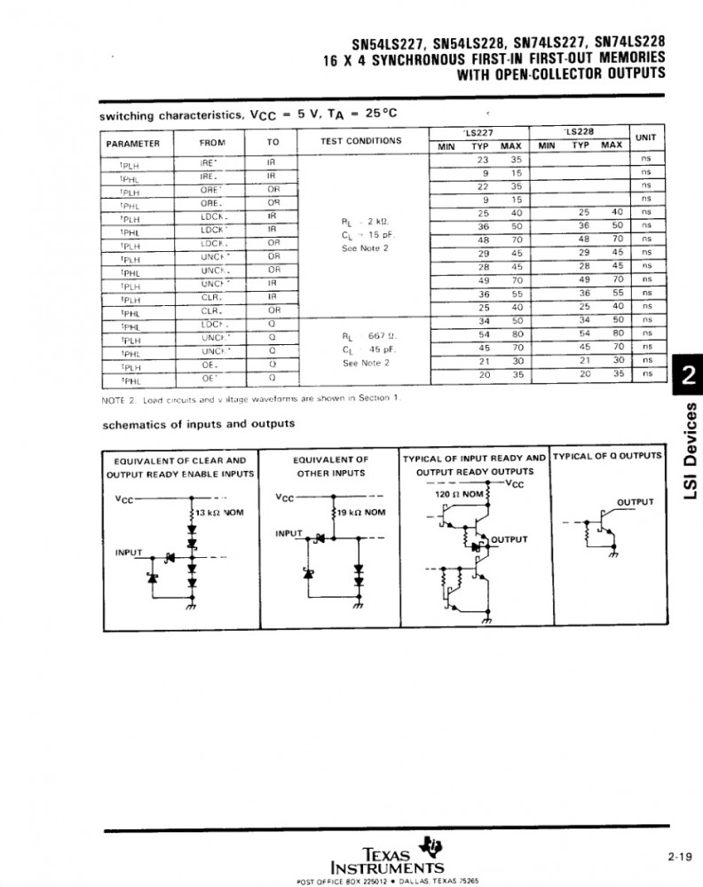 54LS224 technical document page 8