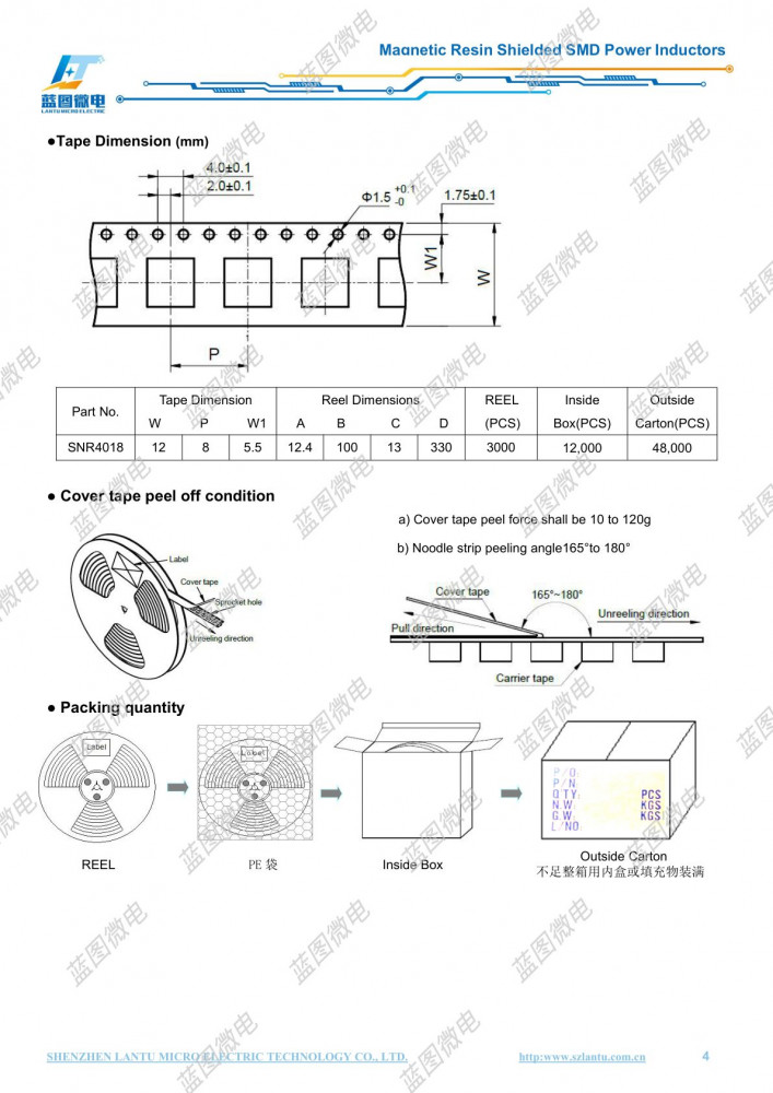 SNR4018 datasheet page 4