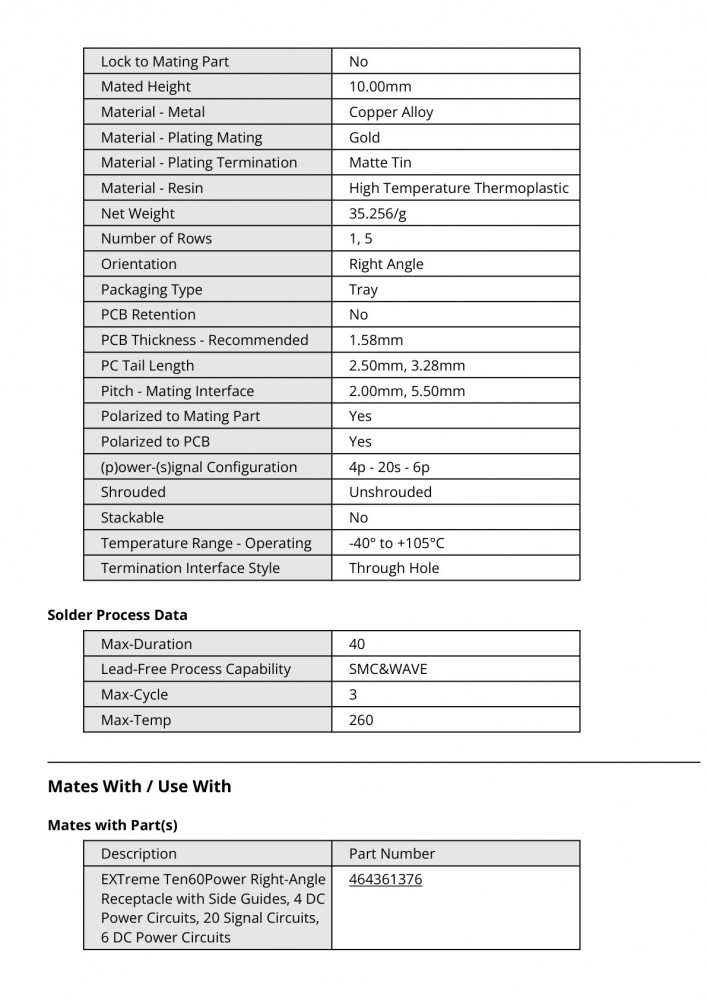 MOLEX 464371376 product document image 3