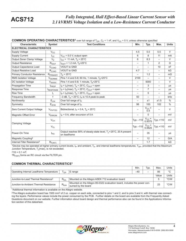 ACS712ELCTR-30A-T datasheet page 4