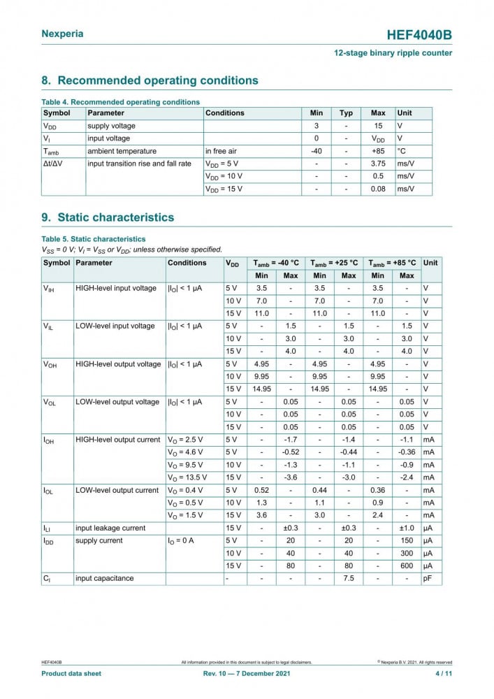 HEF4040BT,653 datasheet page 4